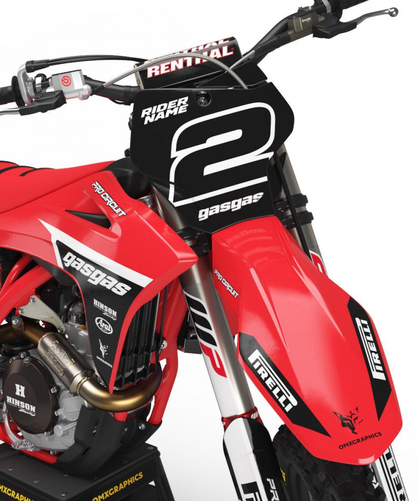 GasGas Graphics Kit 'FLOW' – OMXGraphics - Free Customisation