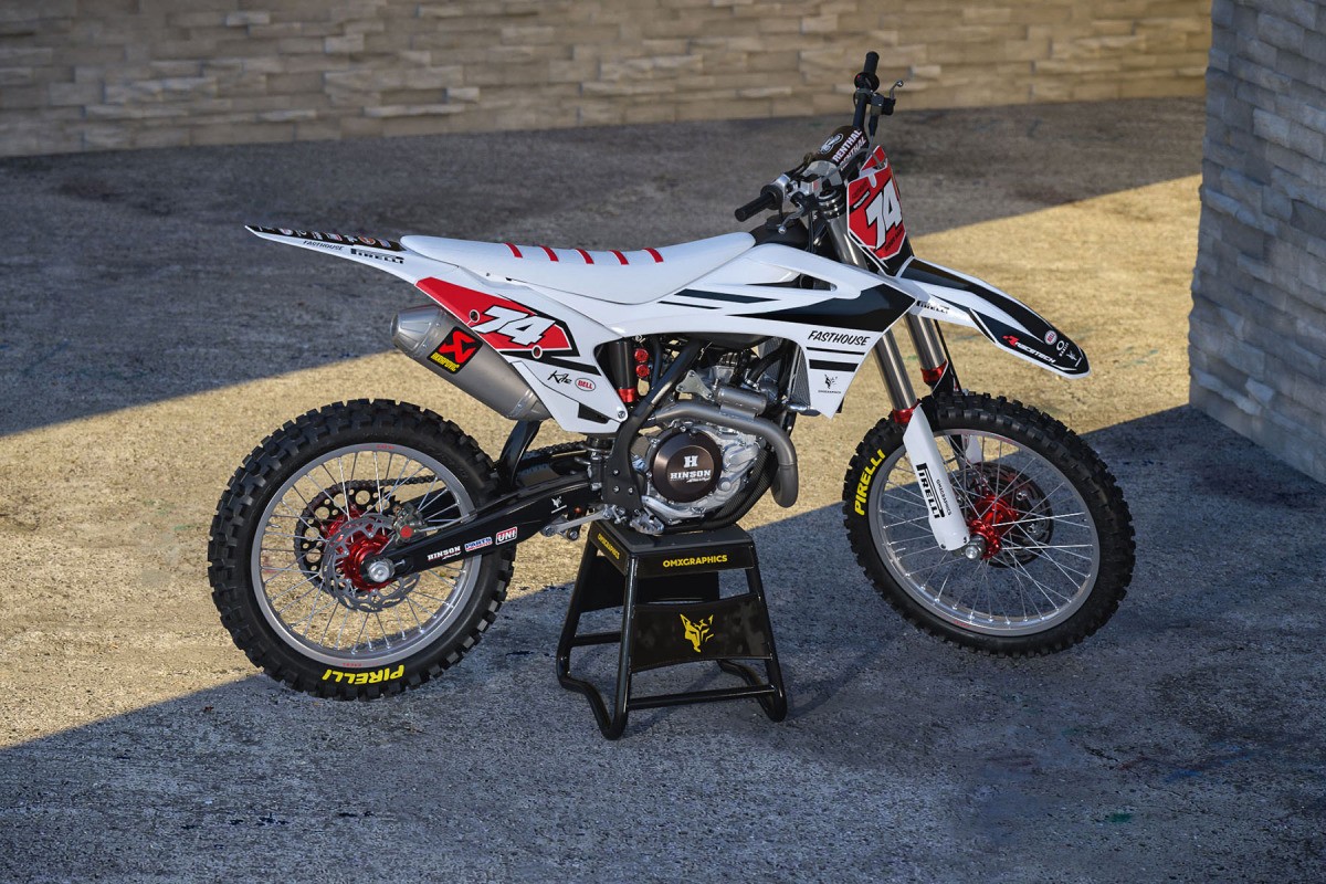 GasGas Motocross Graphics Kit 'Ghost' – OMXGraphics