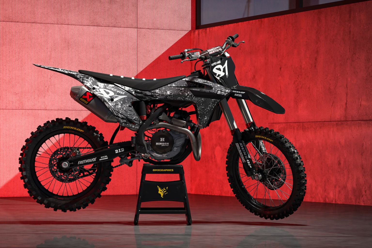 GasGas REBEL 2 Graphics Kit – OMXGraphics