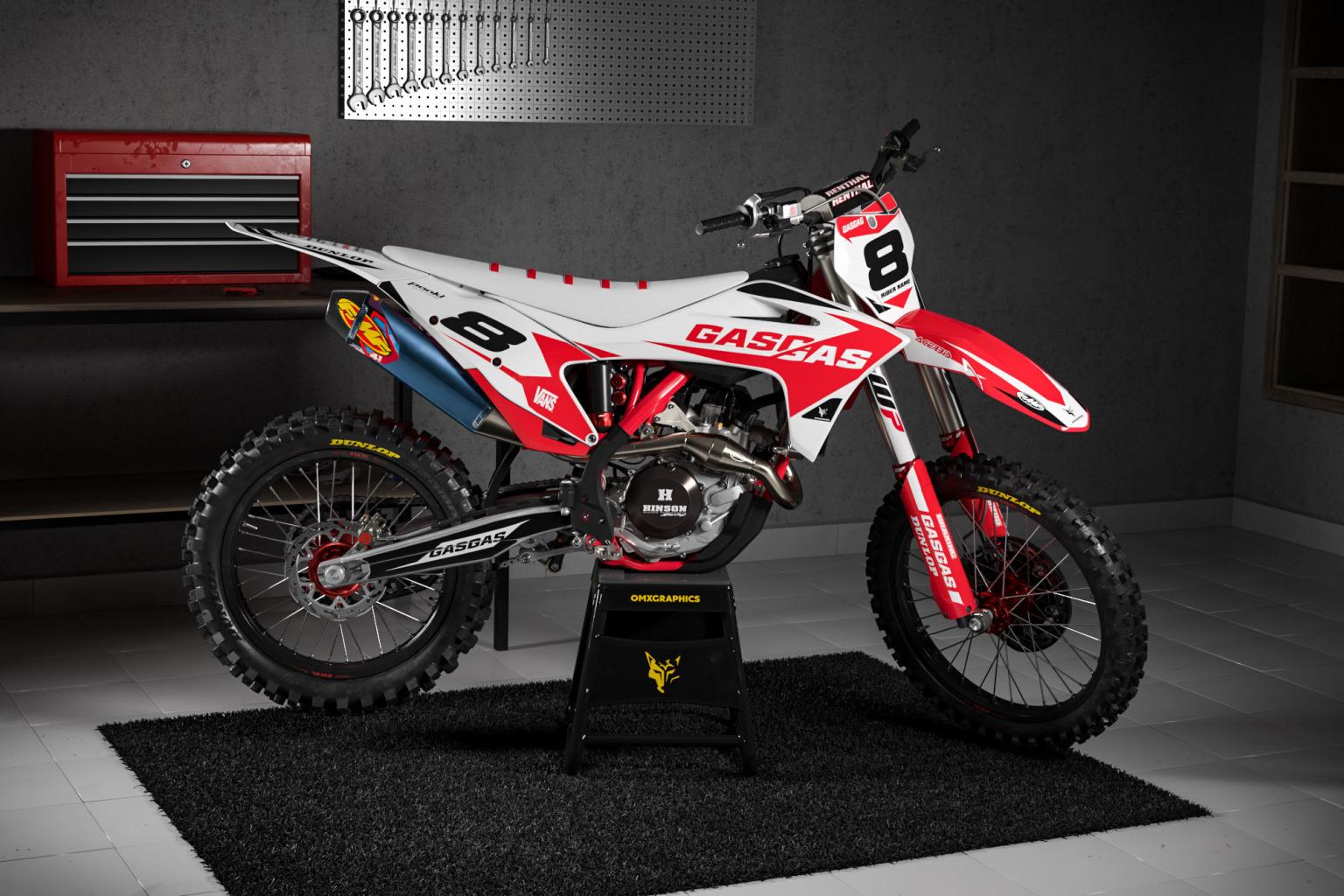 GasGas Graphics Kit 'FLOW' – OMXGraphics - Free Customisation