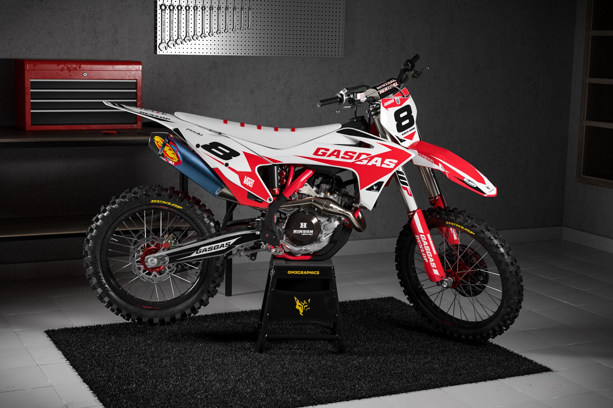 GasGas Graphics Kit 'FLOW' – OMXGraphics - Free Customisation