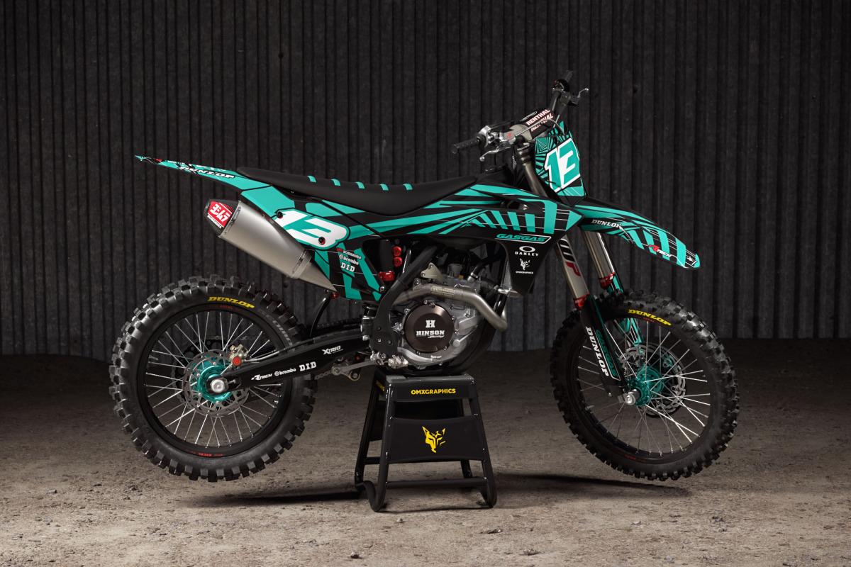 Custom GasGas Graphics Kit 'GANG' – OMXGraphics