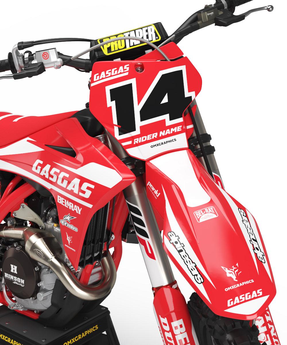 GasGas Graphics Kit 'BOLD 2' – OMXGraphics - Fully Customisable