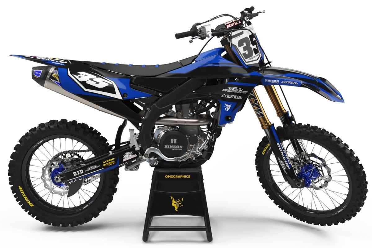Yamaha Graphics Kit 'RAZOR' – OMXGraphics – Pro Rider Quality