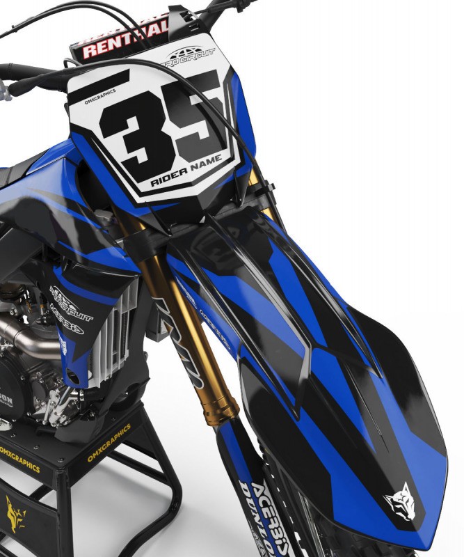 Yamaha RAZOR Graphics Kit – Dirt Bike Graphics