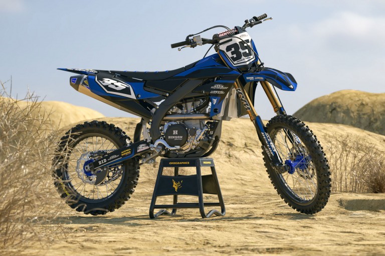Yamaha RAZOR Graphics Kit – Dirt Bike Graphics