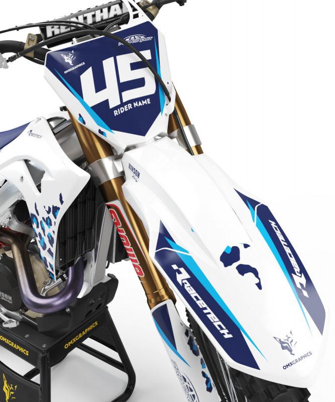 Dirt Bike Graphics Kit For Honda - AMUR 2 – OMXGraphics