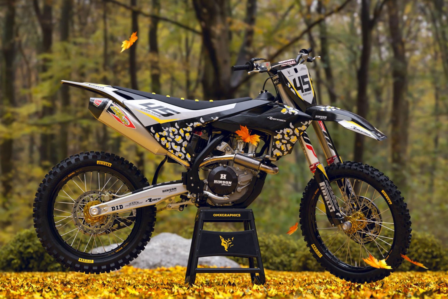 Husqvarna AMUR Graphics Kit – Dirt Bike Graphics
