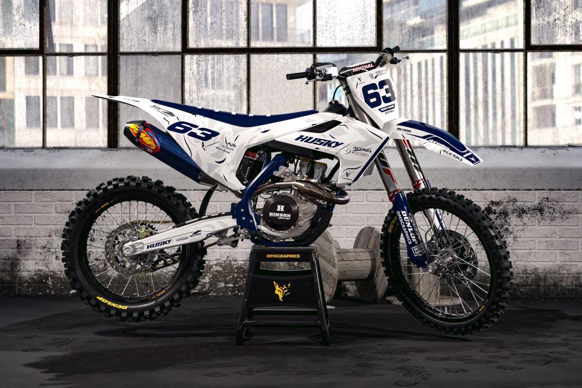 Custom Husqvarna Graphics Kit 'SIBERIAN 2' – OMXGraphics