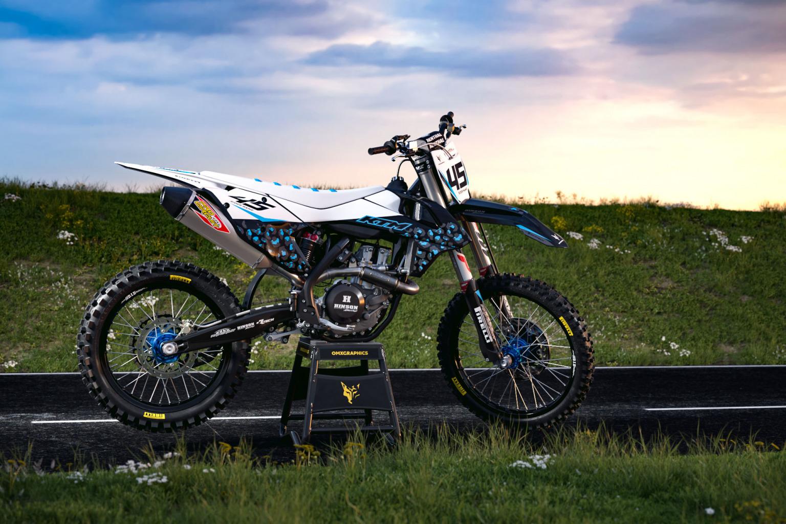 Custom Graphics Kit for KTM 'AMUR' – OMXGraphics - Pro Rider Quality
