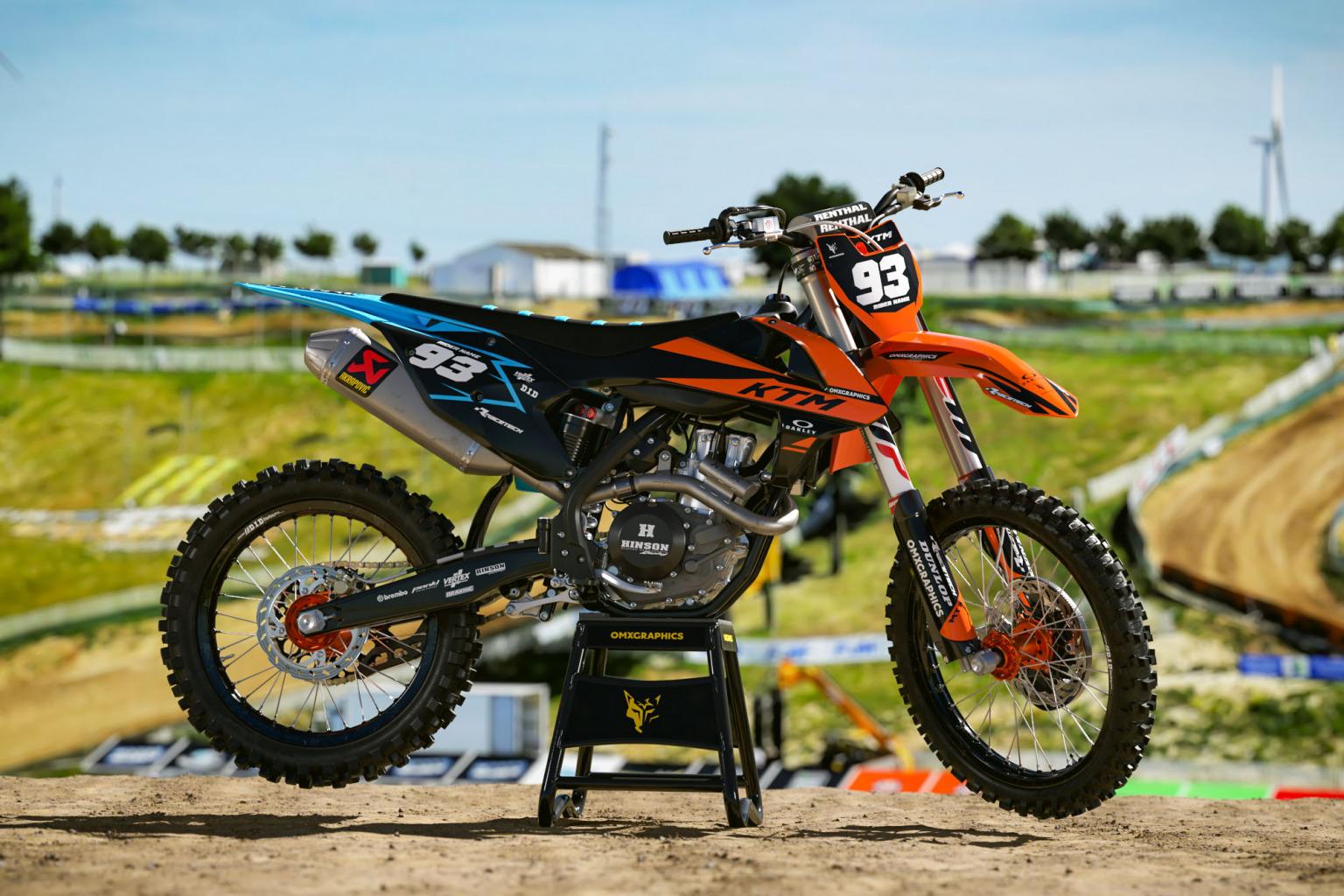 Custom KTM Graphics Kit 'CORE 2' – OMXGraphics - Pro Rider Quality