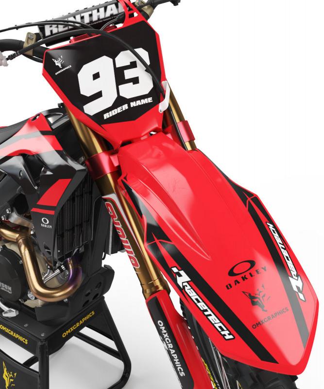 Dirt Bike Graphics Kit For Honda - CORE – OMXGraphics
