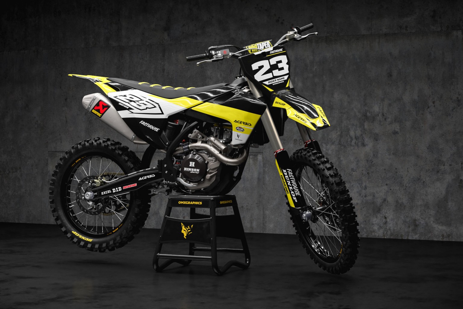 Husqvarna BANDIT Graphics Kit – OMXGraphics