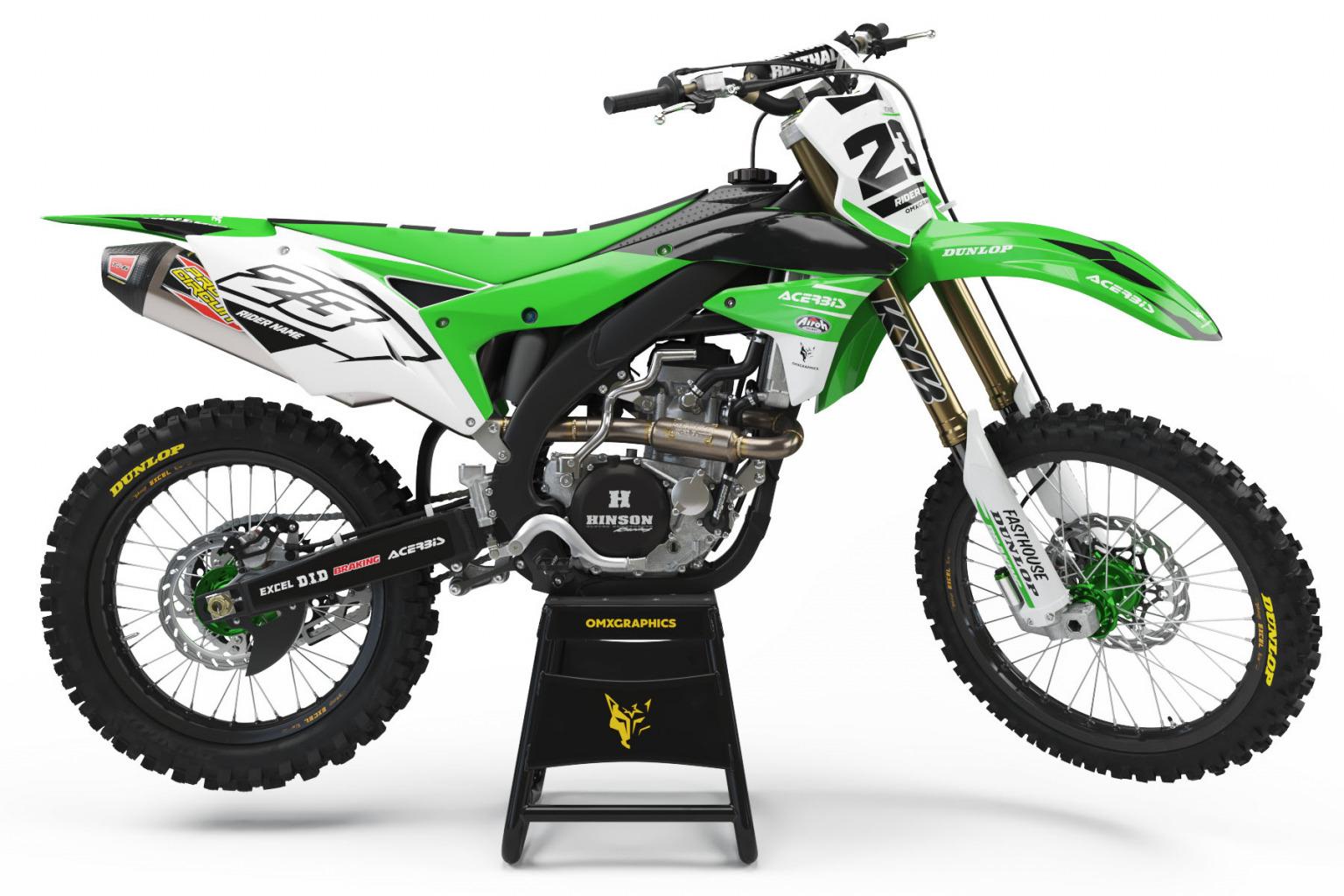 Custom Graphics Kit for Kawasaki 'BANDIT' – OMXGraphics