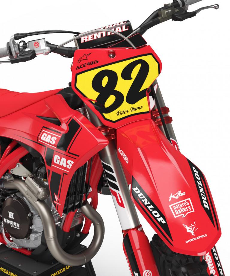 GasGas Retro Graphics Kit – OMXGraphics - All Models Available