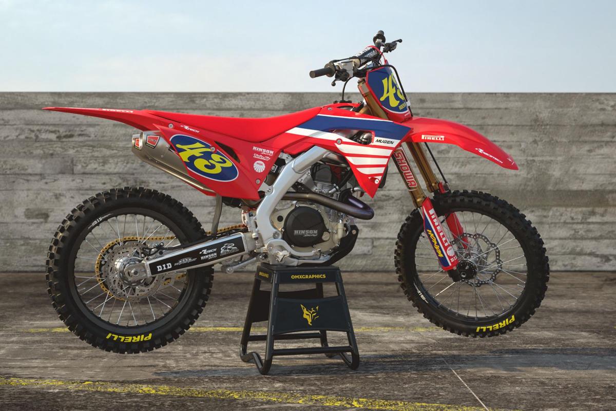 Honda Mx Graphics – Superb Quality – OMXGraphics – #1