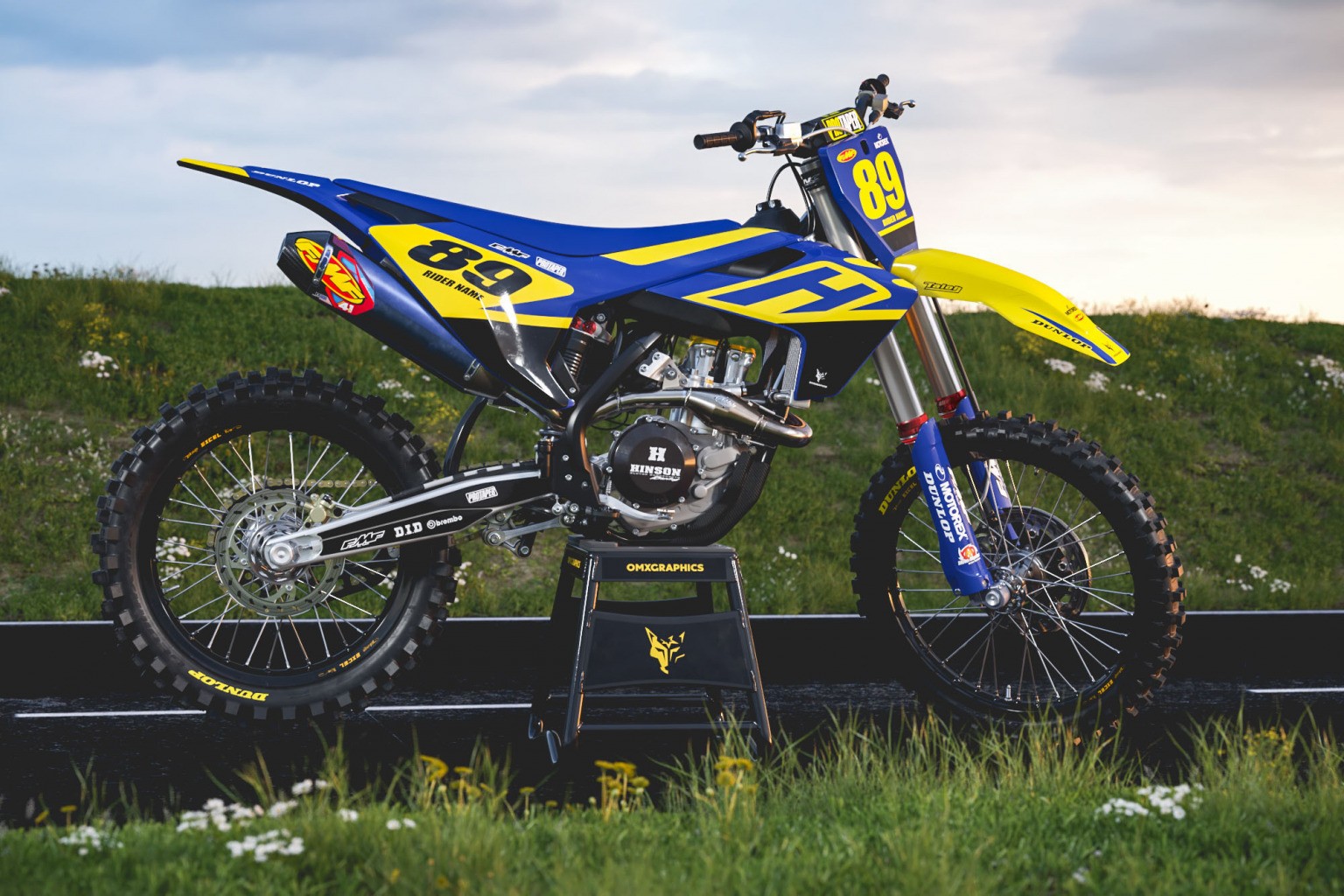 Husqvarna RETRO Graphics Kit – OMXGraphics