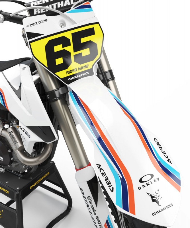 KTM RETRO Graphics Kit – OMXGraphics