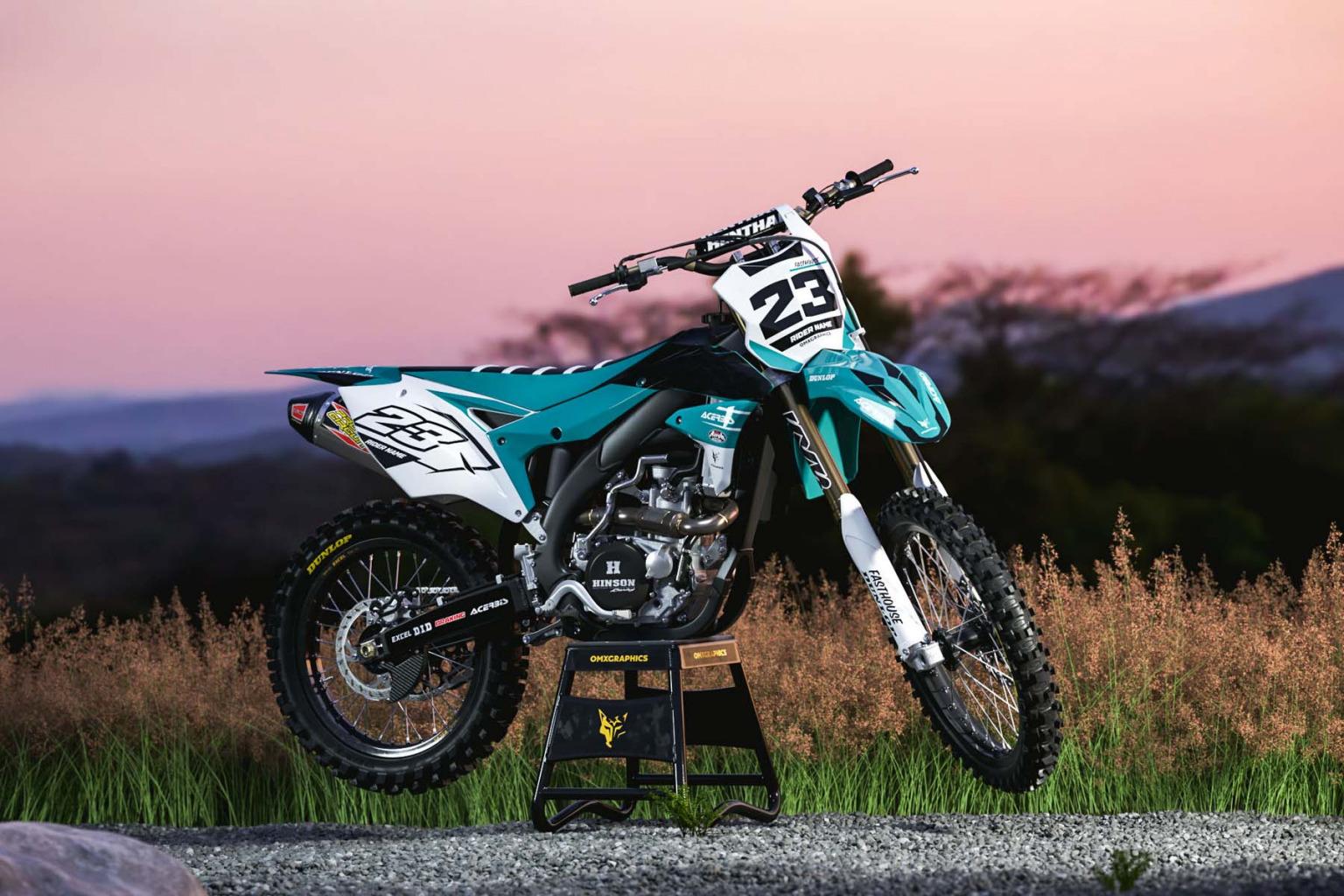Kawasaki BANDIT 2 Graphics Kit – OMXGraphics