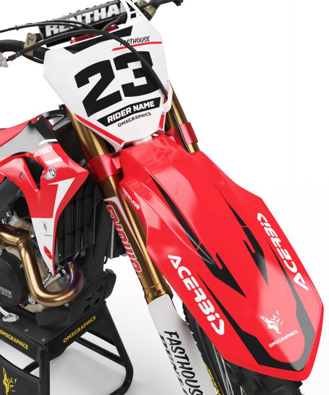 Dirt Bike Graphics Kit For Honda - BANDIT – Dirt Bike Graphics
