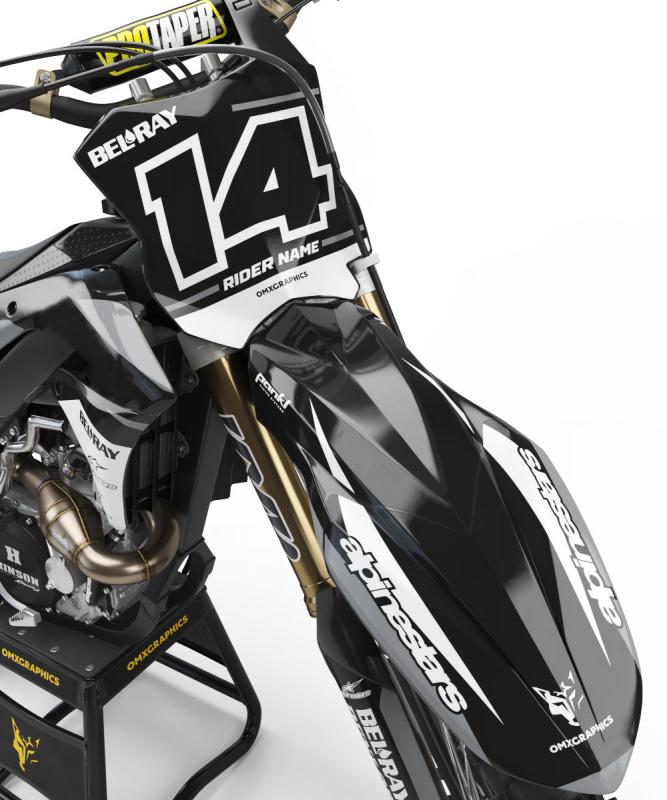 Kawasaki BOLD 2 Graphics Kit – Dirt Bike Graphics