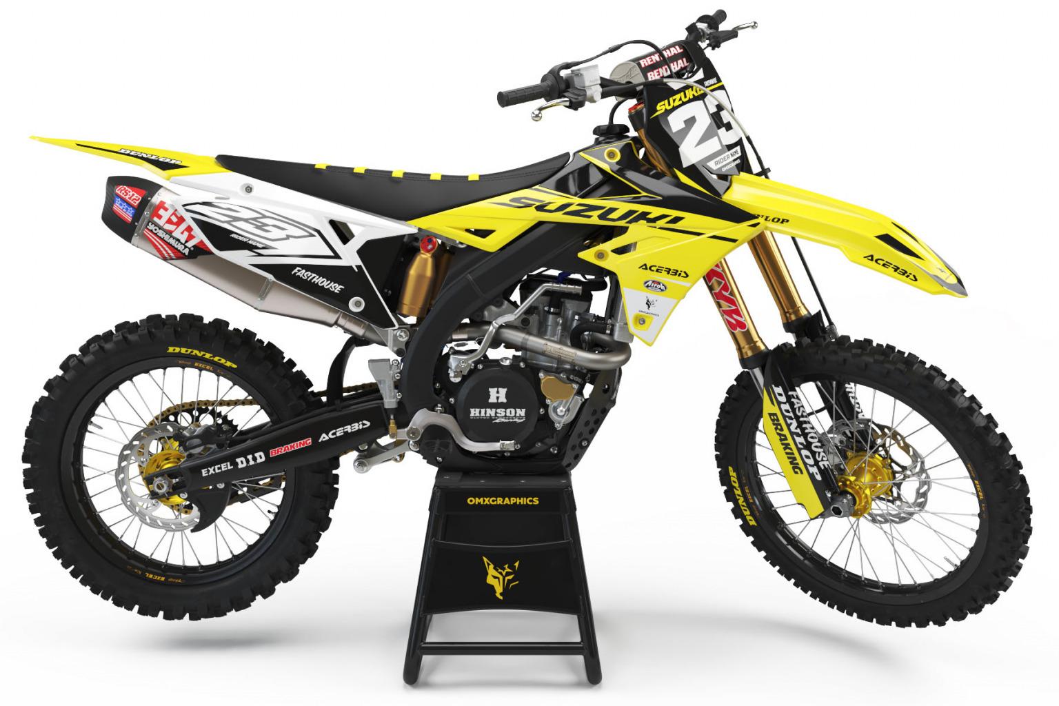 Graphics Kit For Suzuki 'BANDIT' – OMXGraphics - Worlds #1 Mx Decals