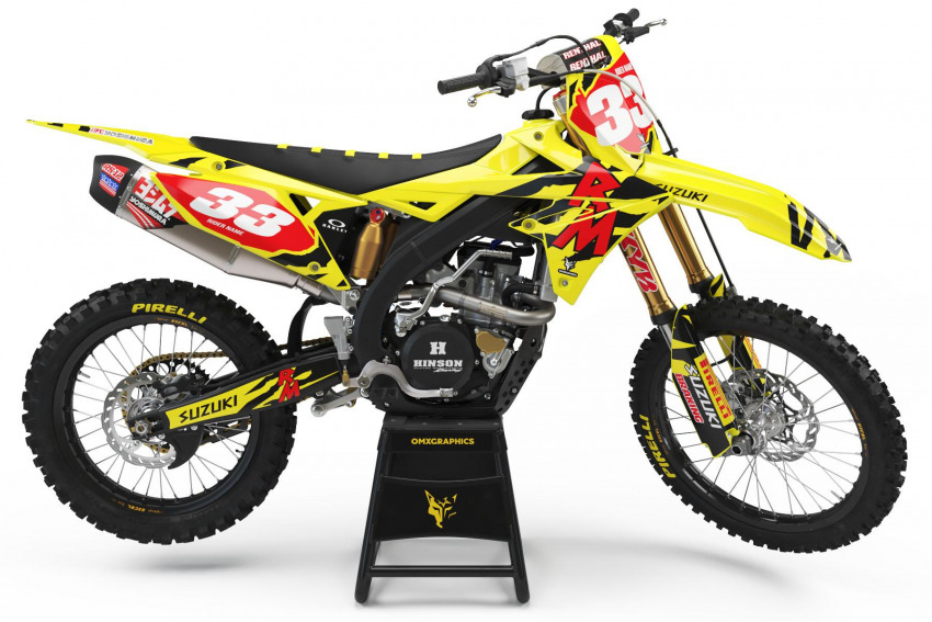 Retro Graphics Kit For Suzuki – OMXGraphics - #1 Retro Graphics