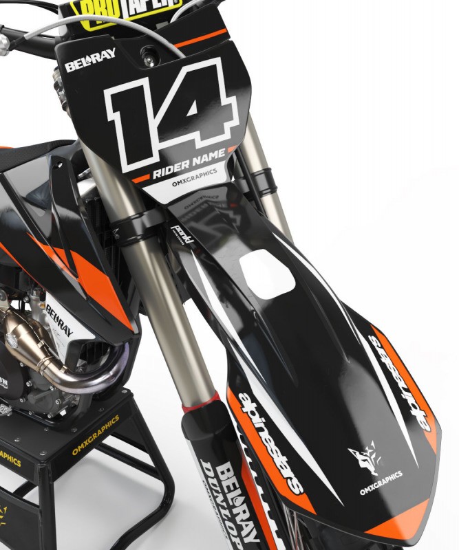 KTM BOLD Graphics Kit – OMXGraphics