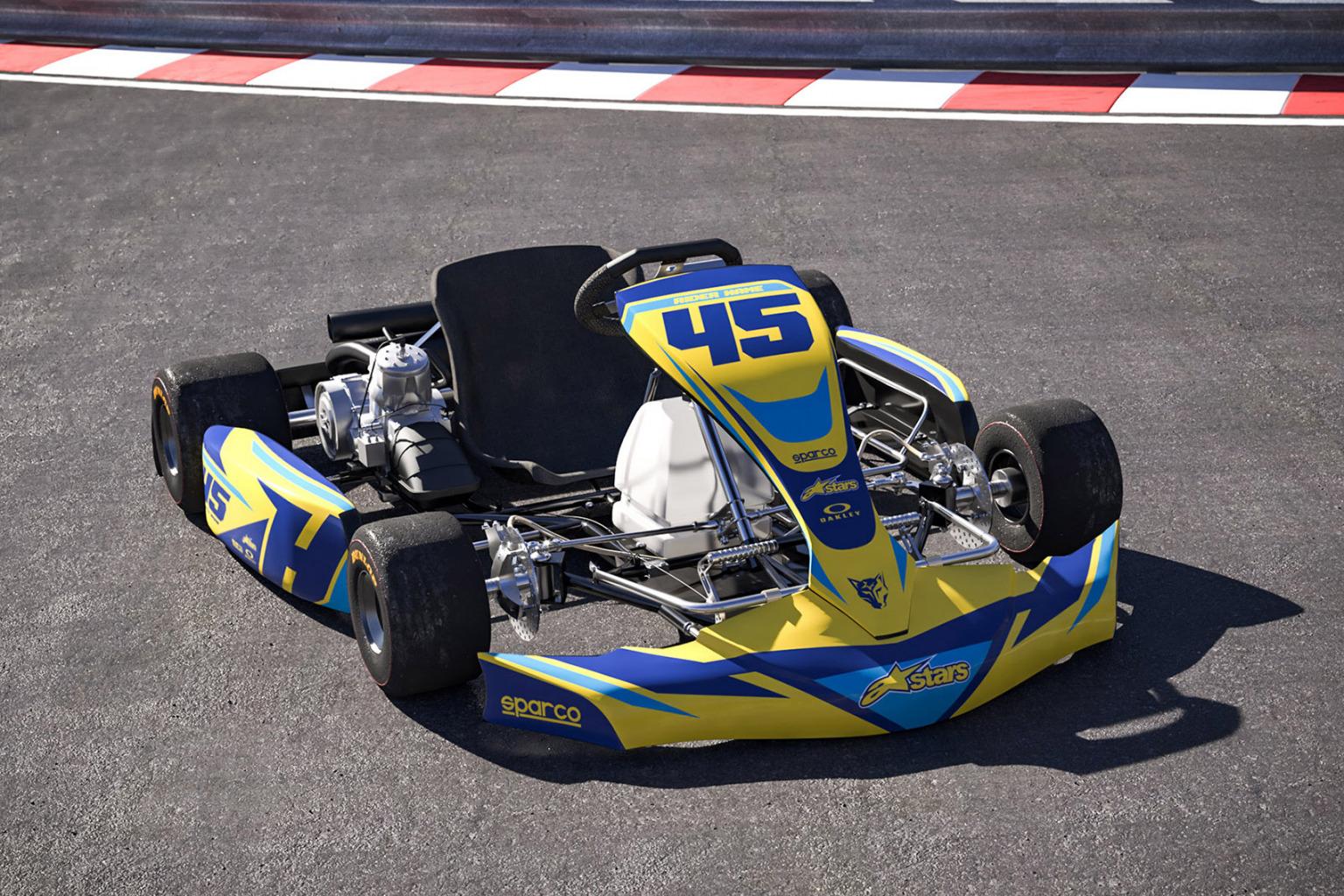 Go Kart Graphics Kit 'MOTION' – OMXGraphics - Free Customisation
