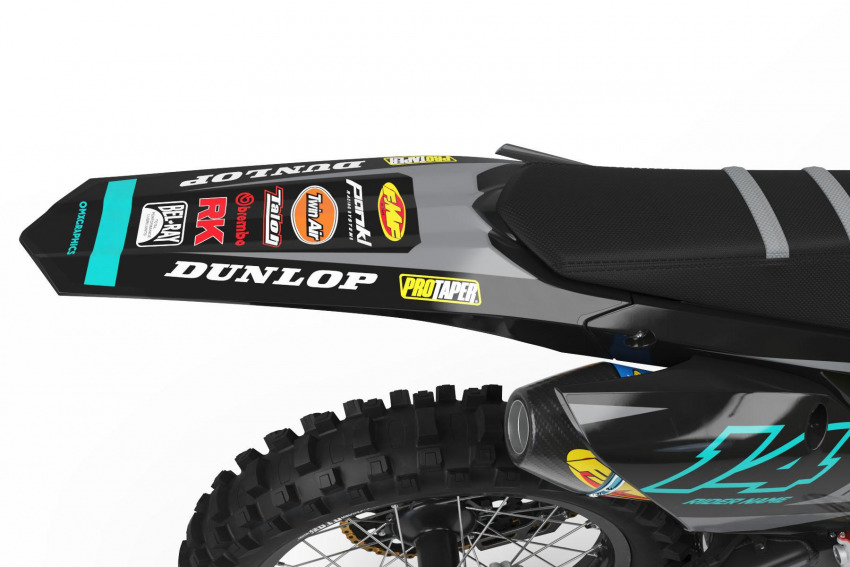 Dirt Bike Graphics Kit For Honda - BOLD 2 – OMXGraphics
