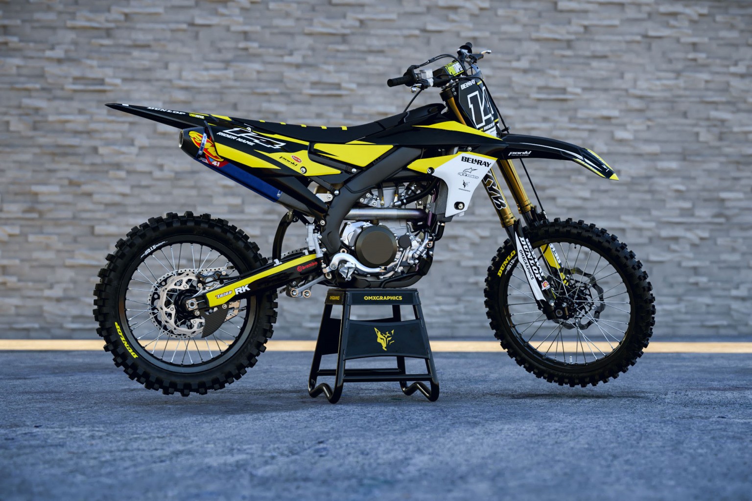 Yamaha BOLD 2 Graphics Kit – OMXGraphics