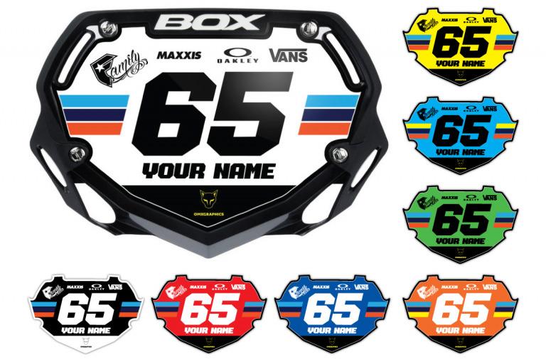 BMX plate graphics - ERA – OMXGraphics - Fully Customisable