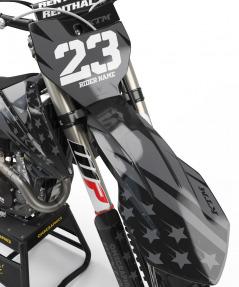 KTM MX Graphics Kit - NATION – OMXGraphics - All models