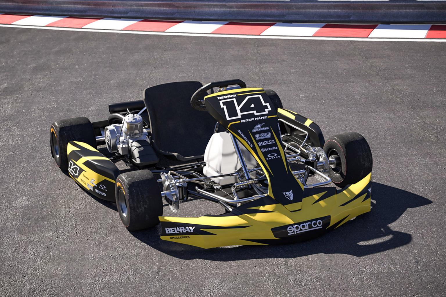 Go Kart Graphics Kit 'STINGER' – OMXGraphics - Finest Quality