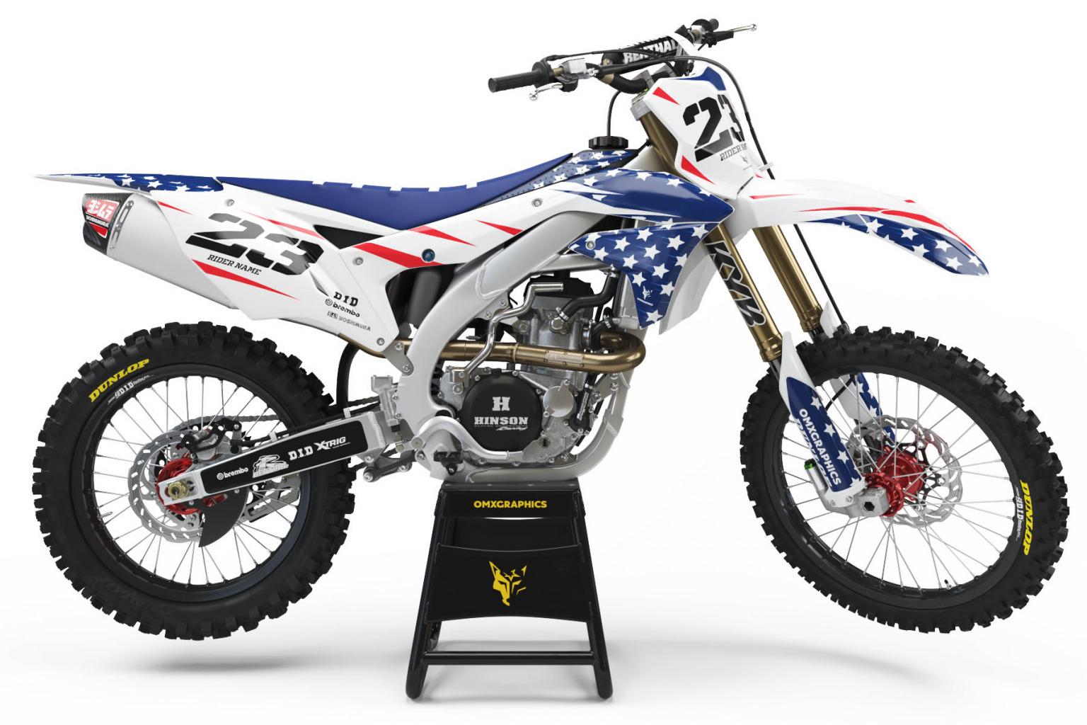 Kawasaki Mx Graphics Kit - NATION – OMXGraphics