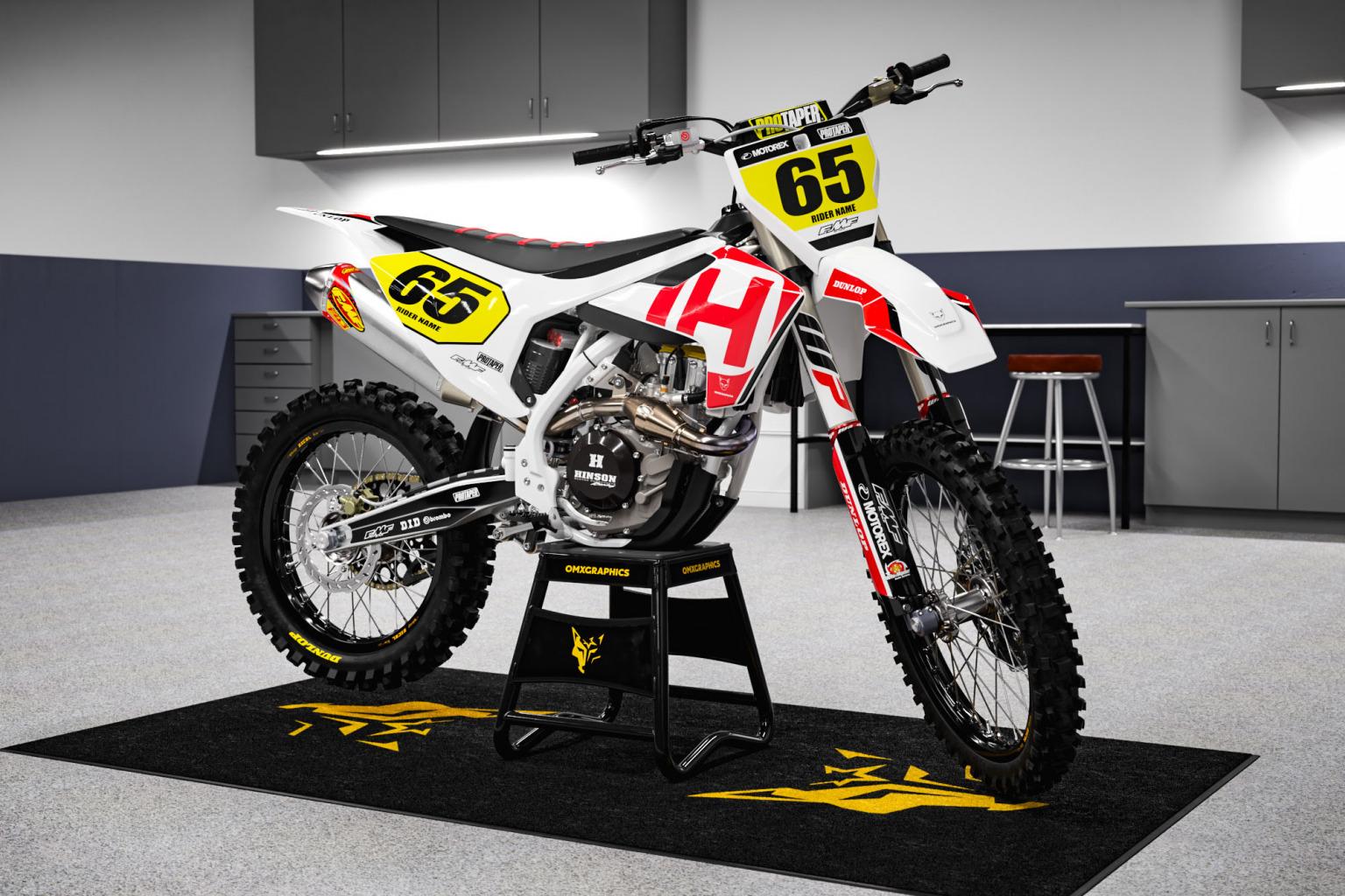 Husqvarna Mx Graphics – OMXGraphics – 21 MIL Ultra Thick – #1