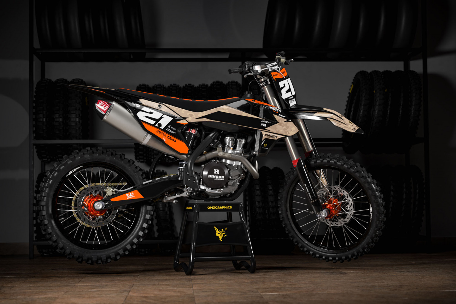 KTM SEMPER FI Graphics Kit – OMXGraphics