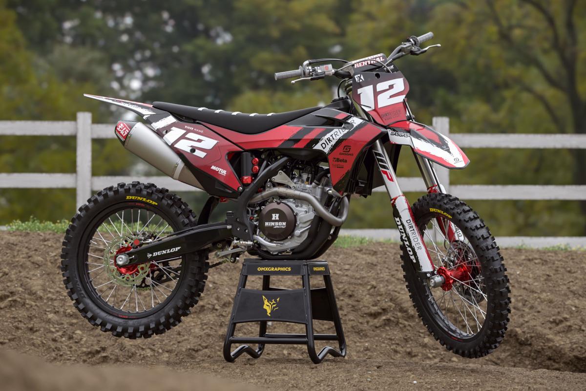 GasGas Graphics Kit 'TORN' – 21 MIL Thick Graphics