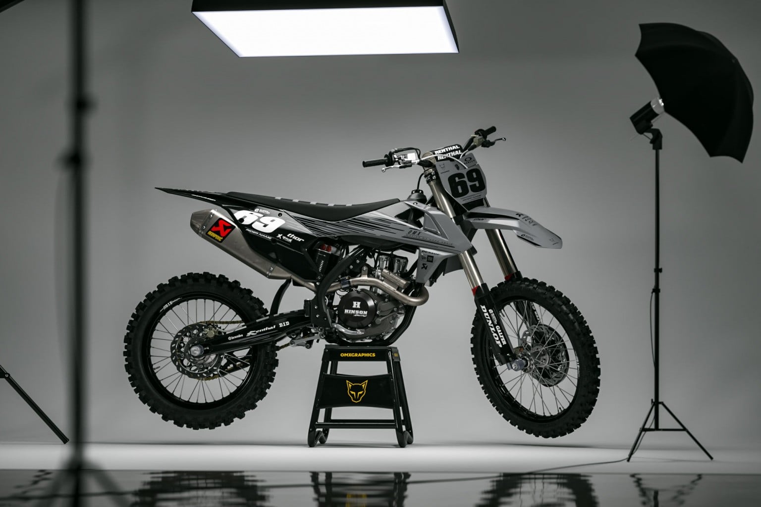 KTM COMET Graphics Kit Grey – OMXGraphics