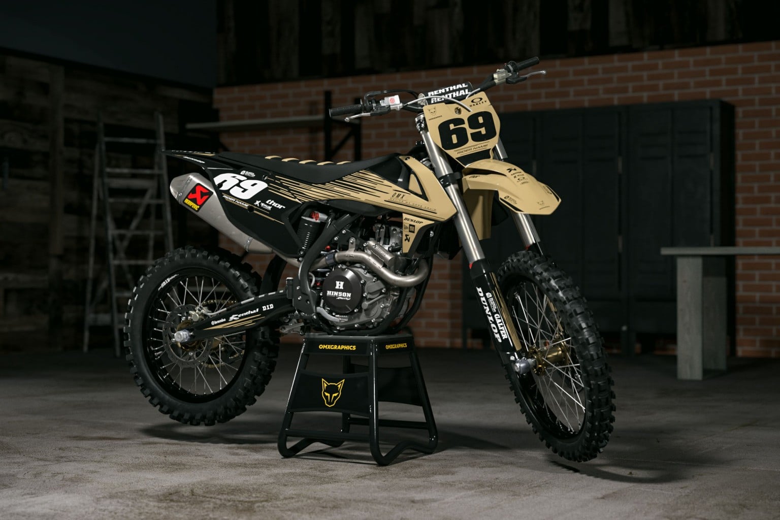 KTM COMET Graphics Kit Sand – Dirt Bike Graphics