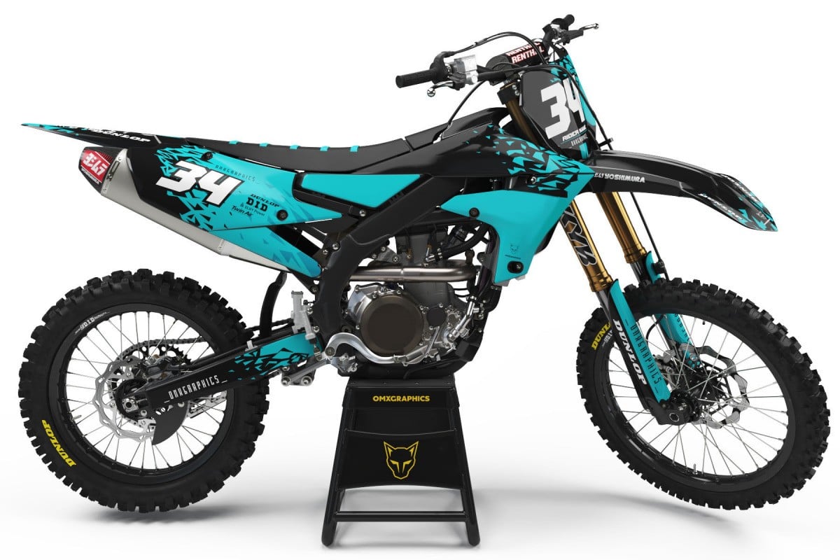 Yamaha Mx Graphics Kit 'SMASH' – OMXGraphics