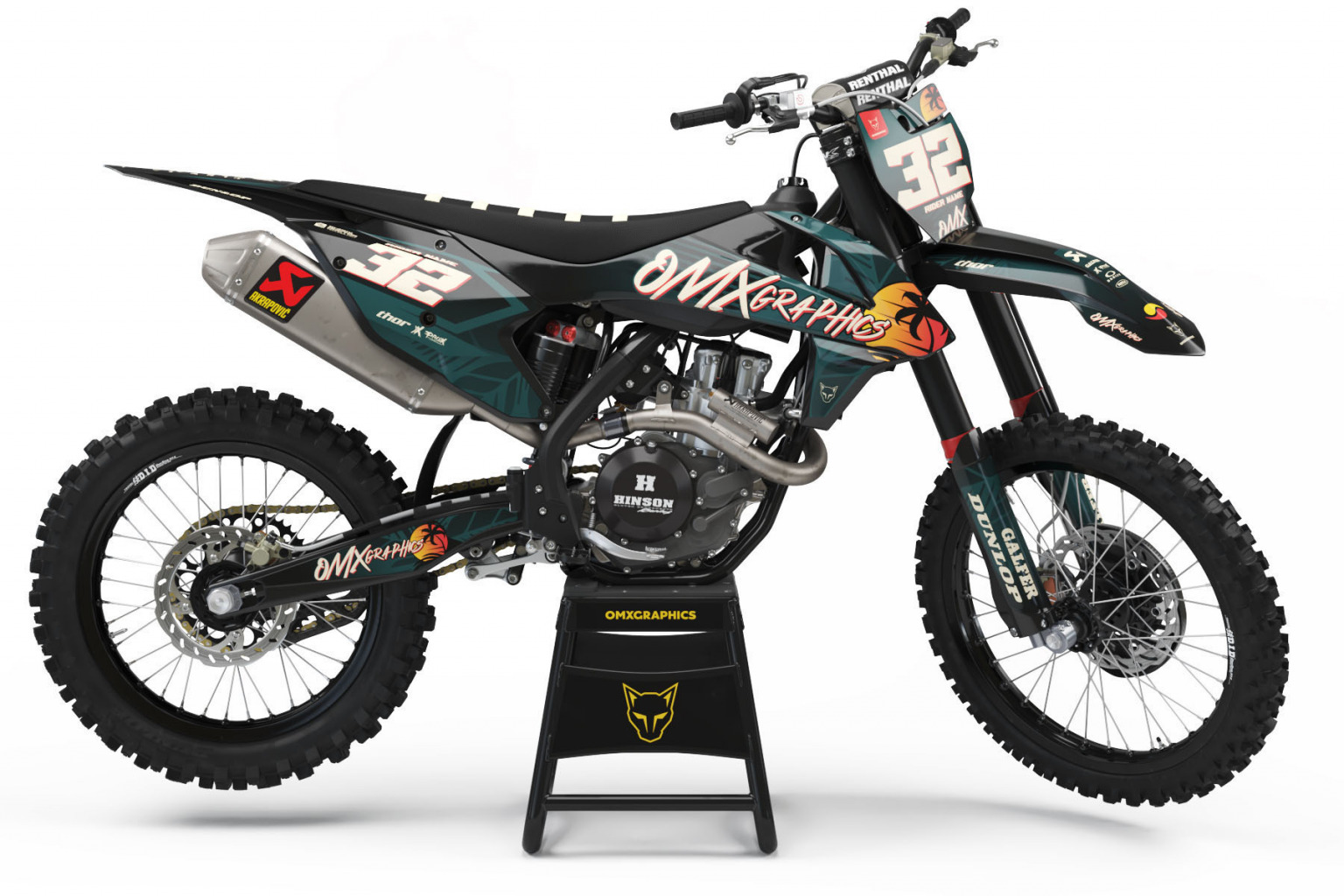 KTM Mx Graphics Kit 'TROPICAL VIBES' – OMXGraphics