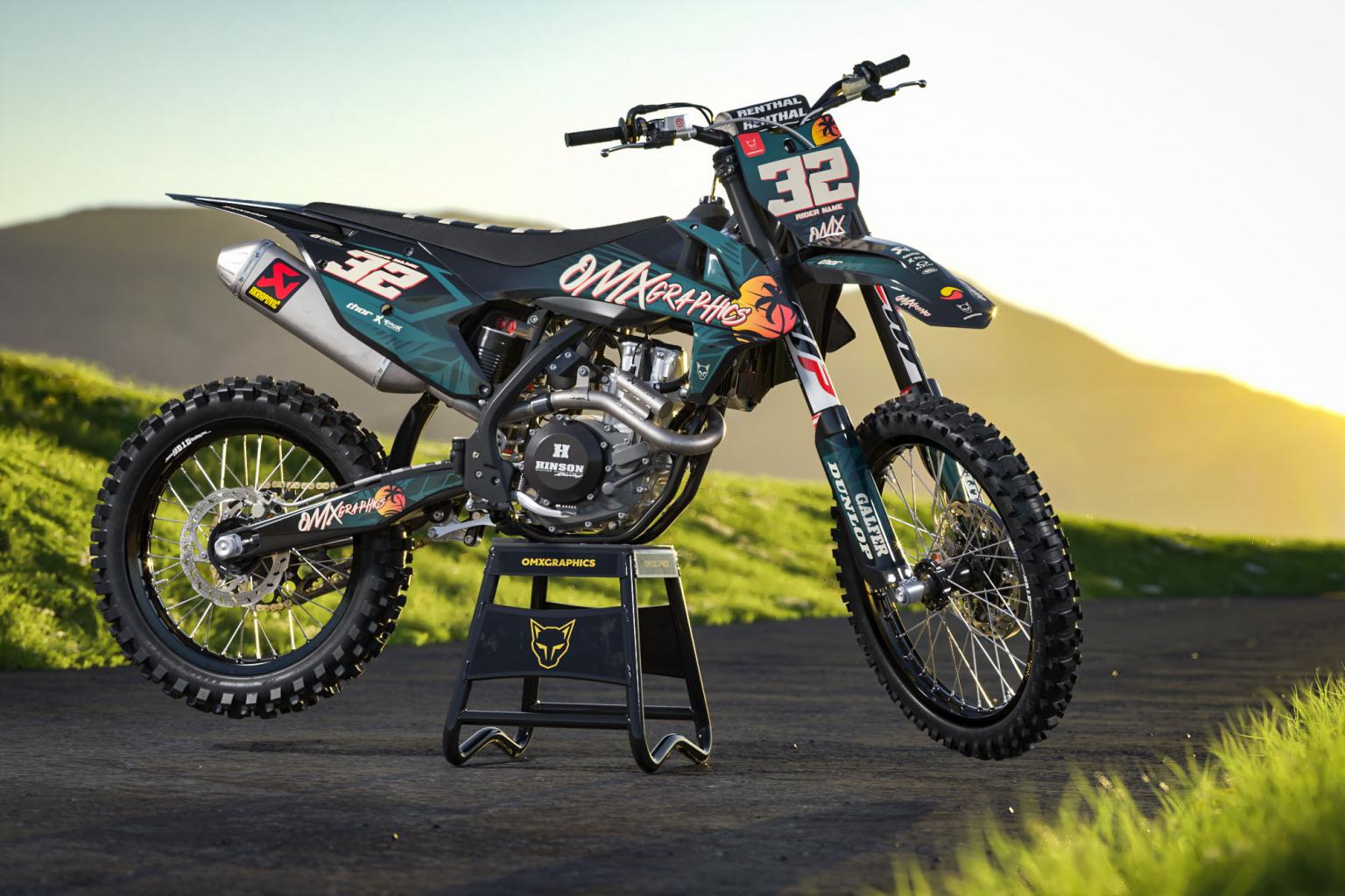 KTM TROPICAL VIBES Graphics Kit – Dirt Bike Graphics