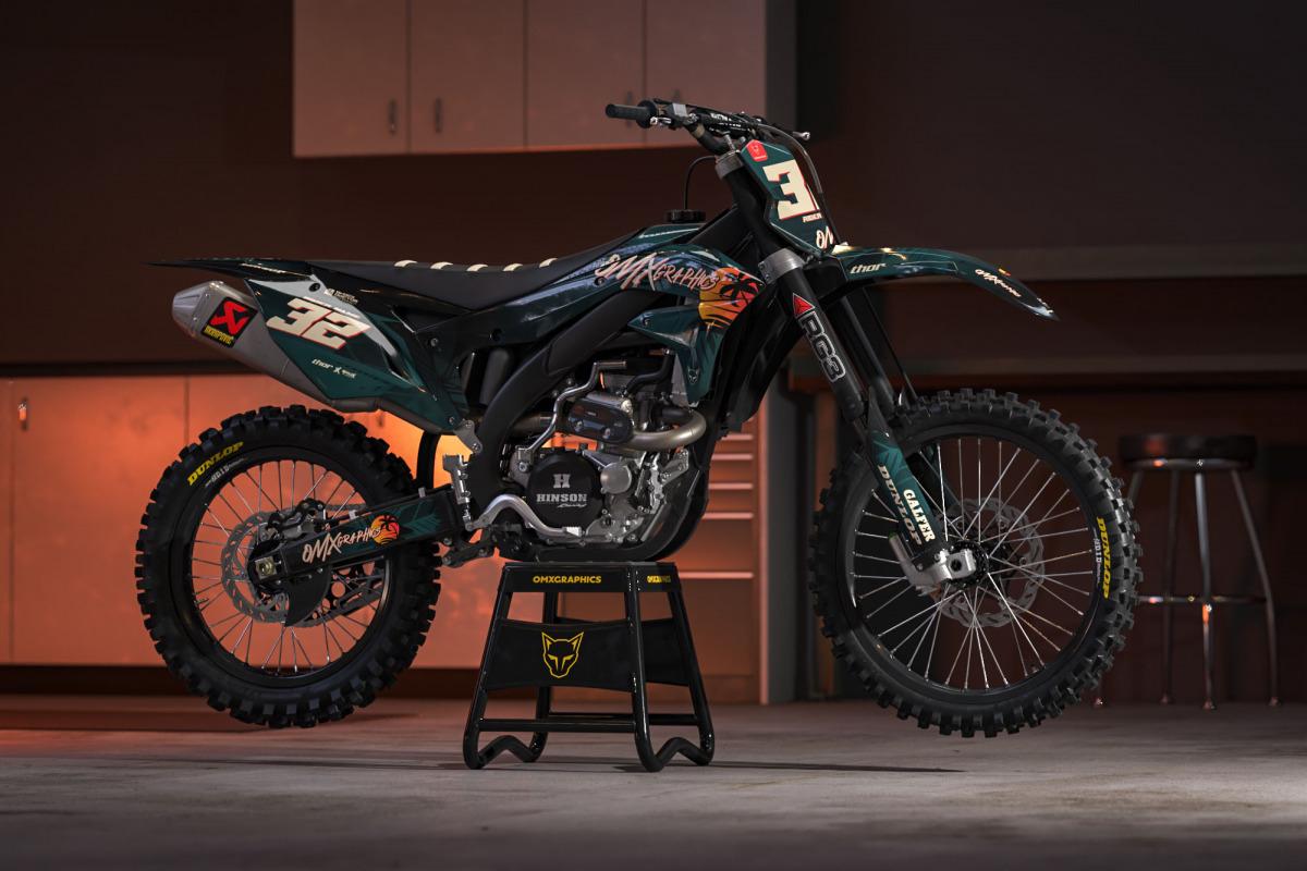 Kawasaki TROPICAL VIBES Graphics Kit – OMXGraphics