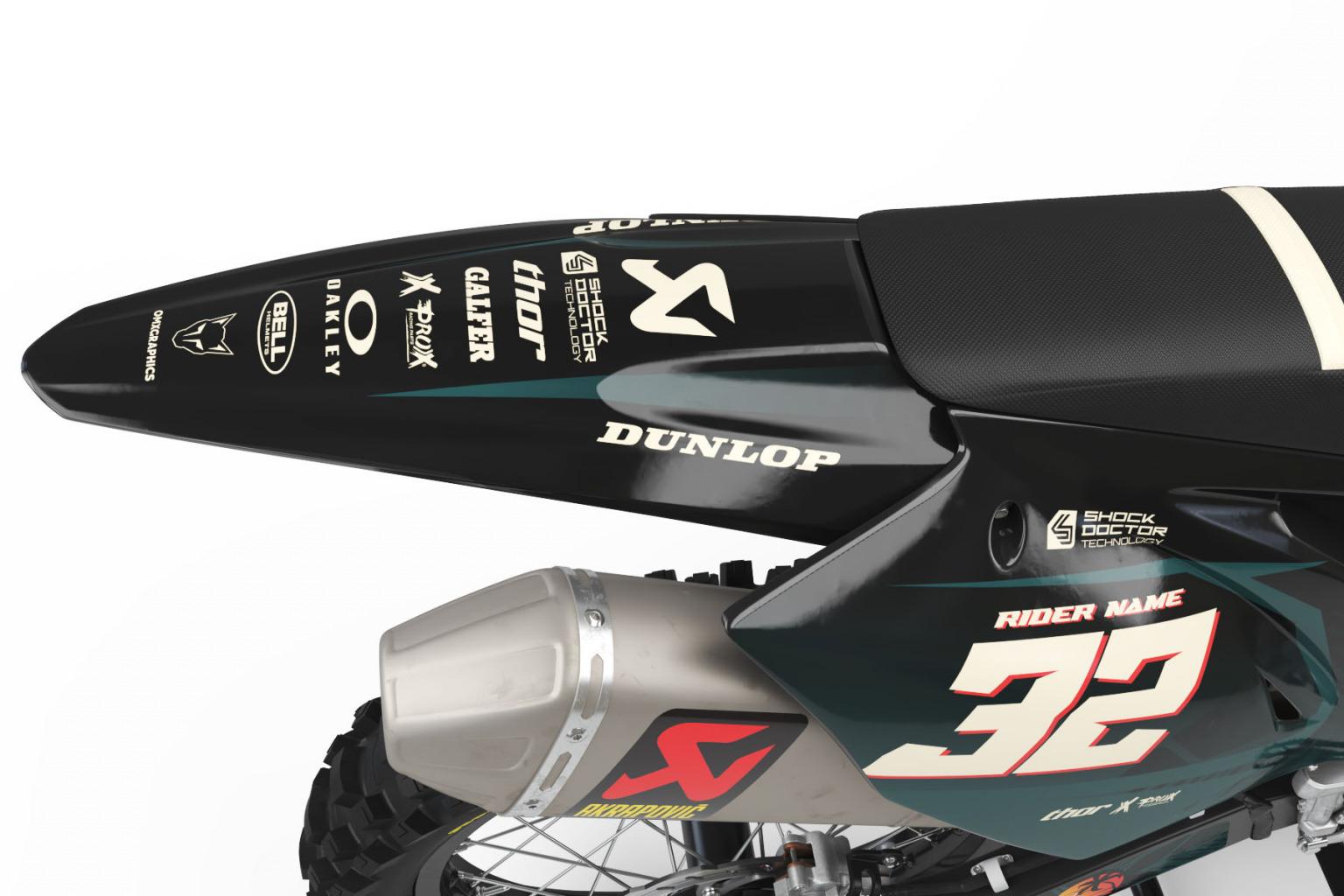 Kawasaki TROPICAL VIBES Graphics Kit – OMXGraphics