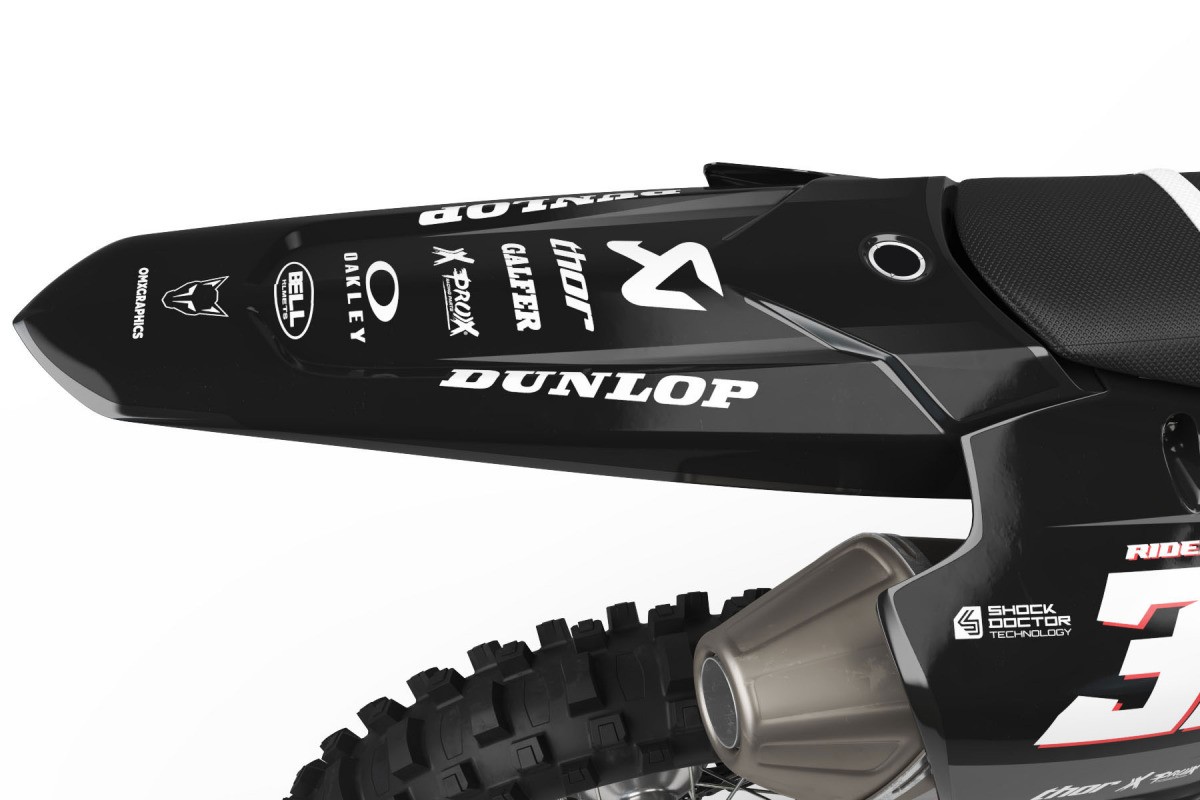 Yamaha TROPICAL VIBES Graphics Kit Grey – OMXGraphics