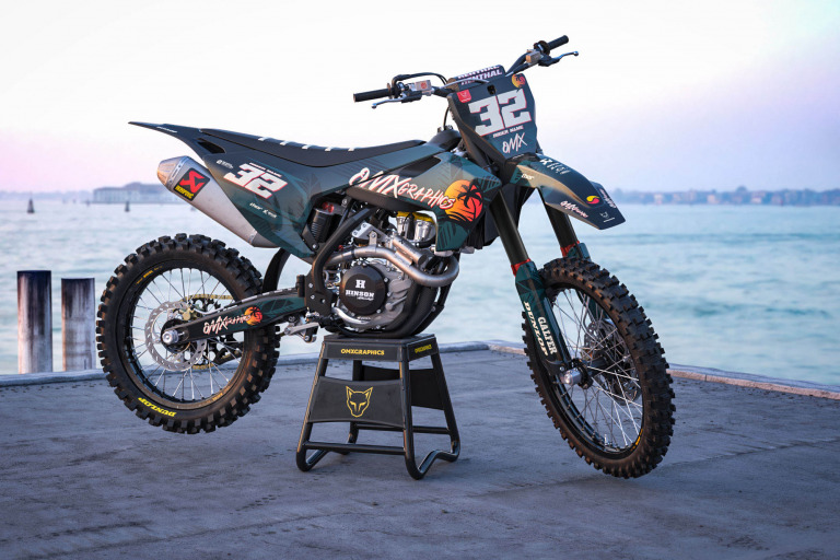 Husqvarna TROPICAL VIBES Graphics Kit – OMXGraphics