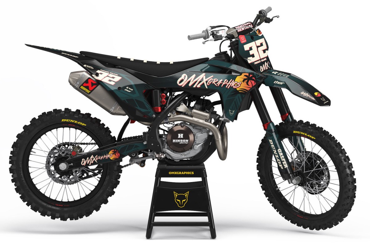 Mx Graphics For GasGas 'Tropical Vibes' - OMXGraphics