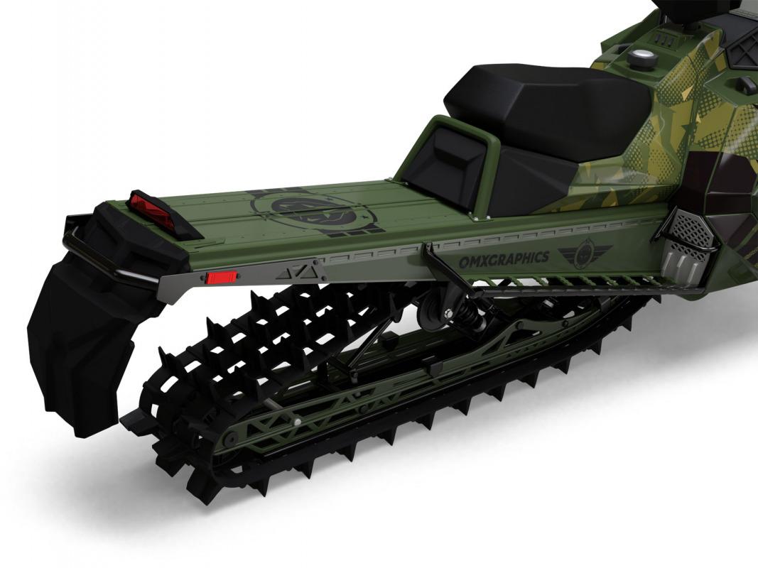 Sled Graphics 'Army' Green – OMXGraphics