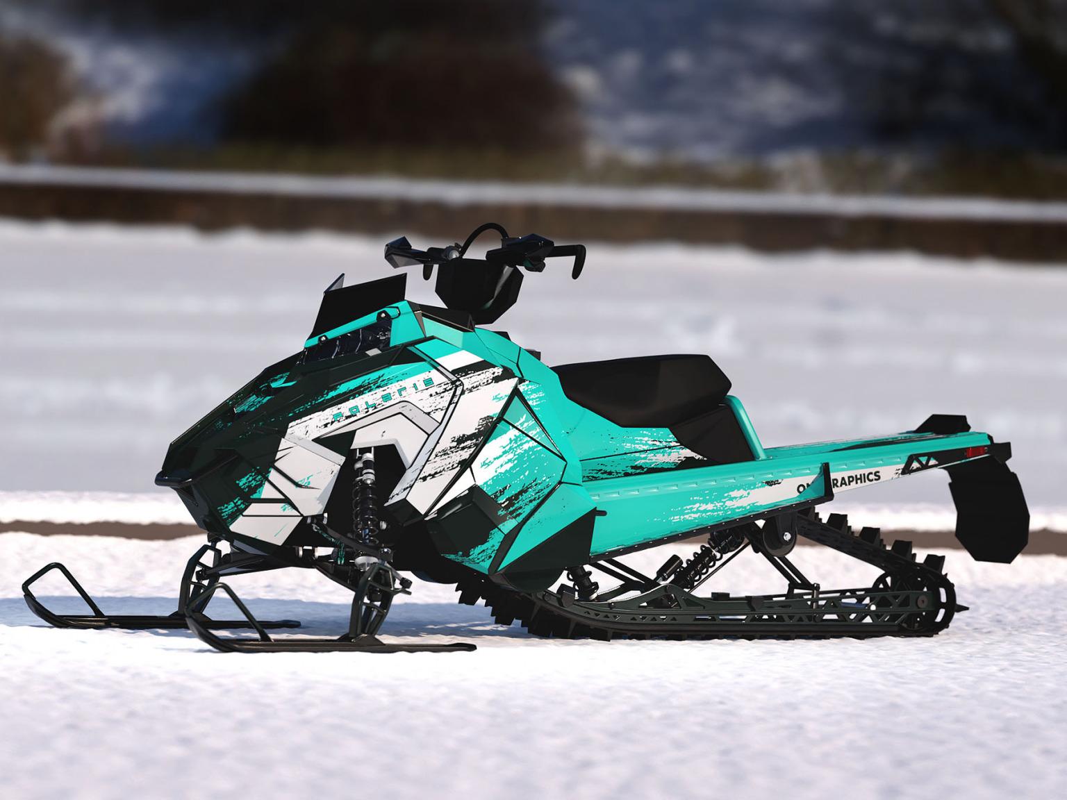 Sled Graphics ‘Hangout’ Teal – OMXGraphics